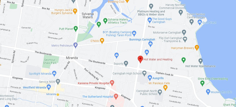 HOW TO FIND US – Hot Water & Heating